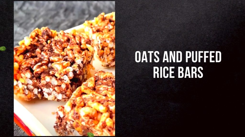 Healthy Snacks for Kids: Try These Oats and Puffed Rice bars